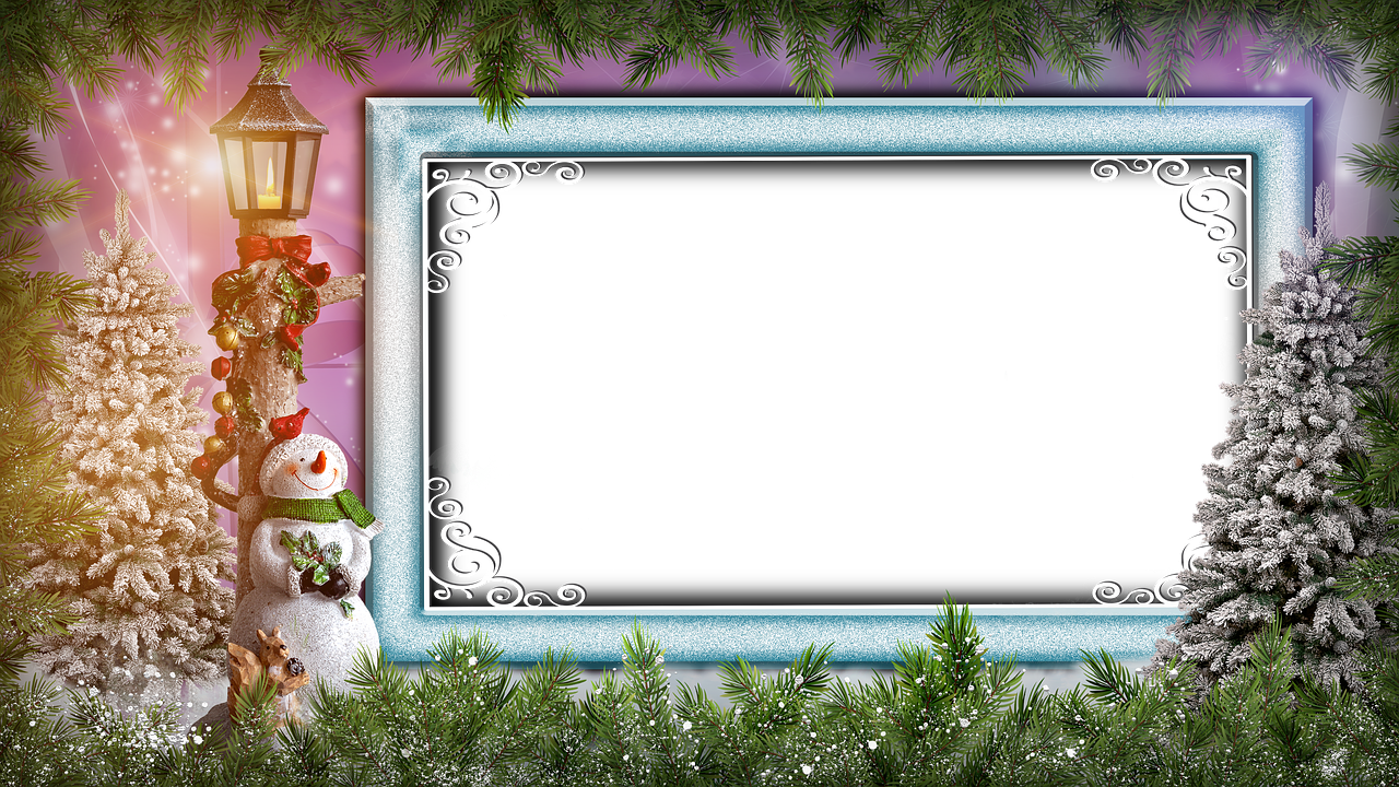 Christmas Frame Wallpapers - Wallpaper Cave