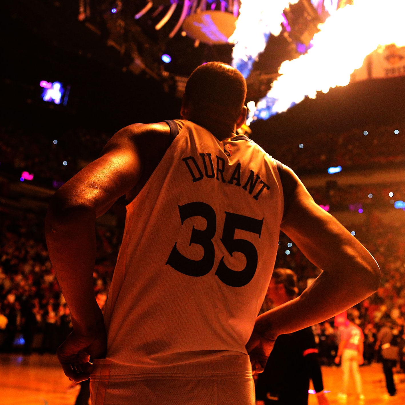 Kevin Durant Golden State Background