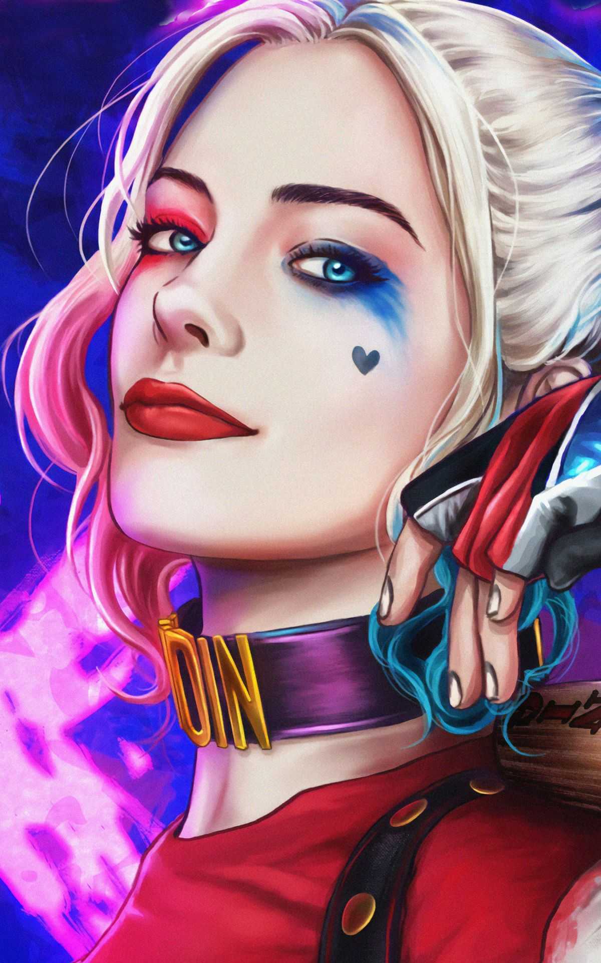 Harley Quinn Anime Art Wallpapers - Wallpaper Cave