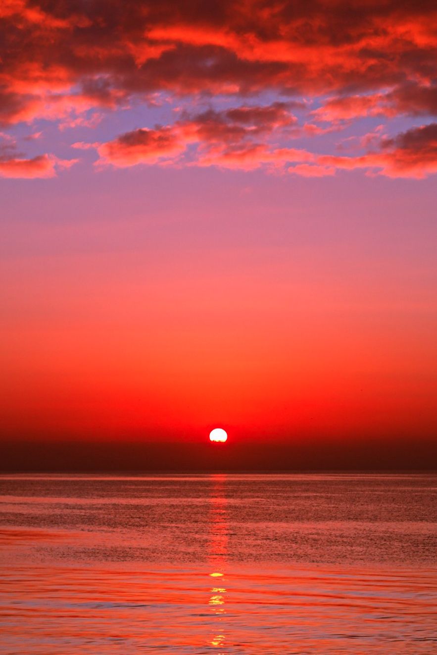Red Sunrise Wallpapers - Wallpaper Cave