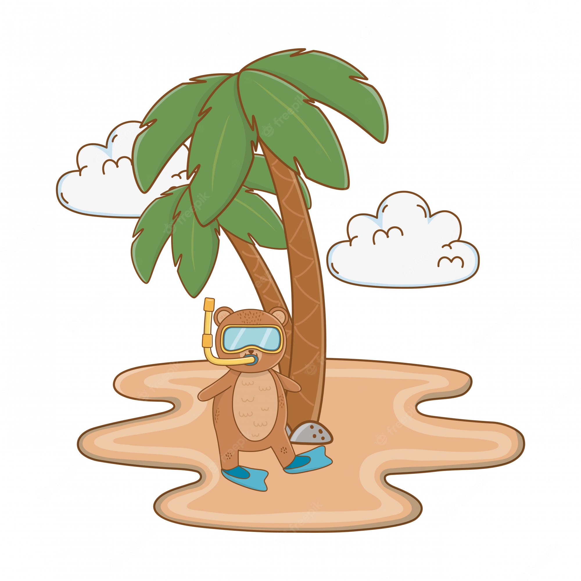 Summer Relax Cartoon Wallpapers - Wallpaper Cave