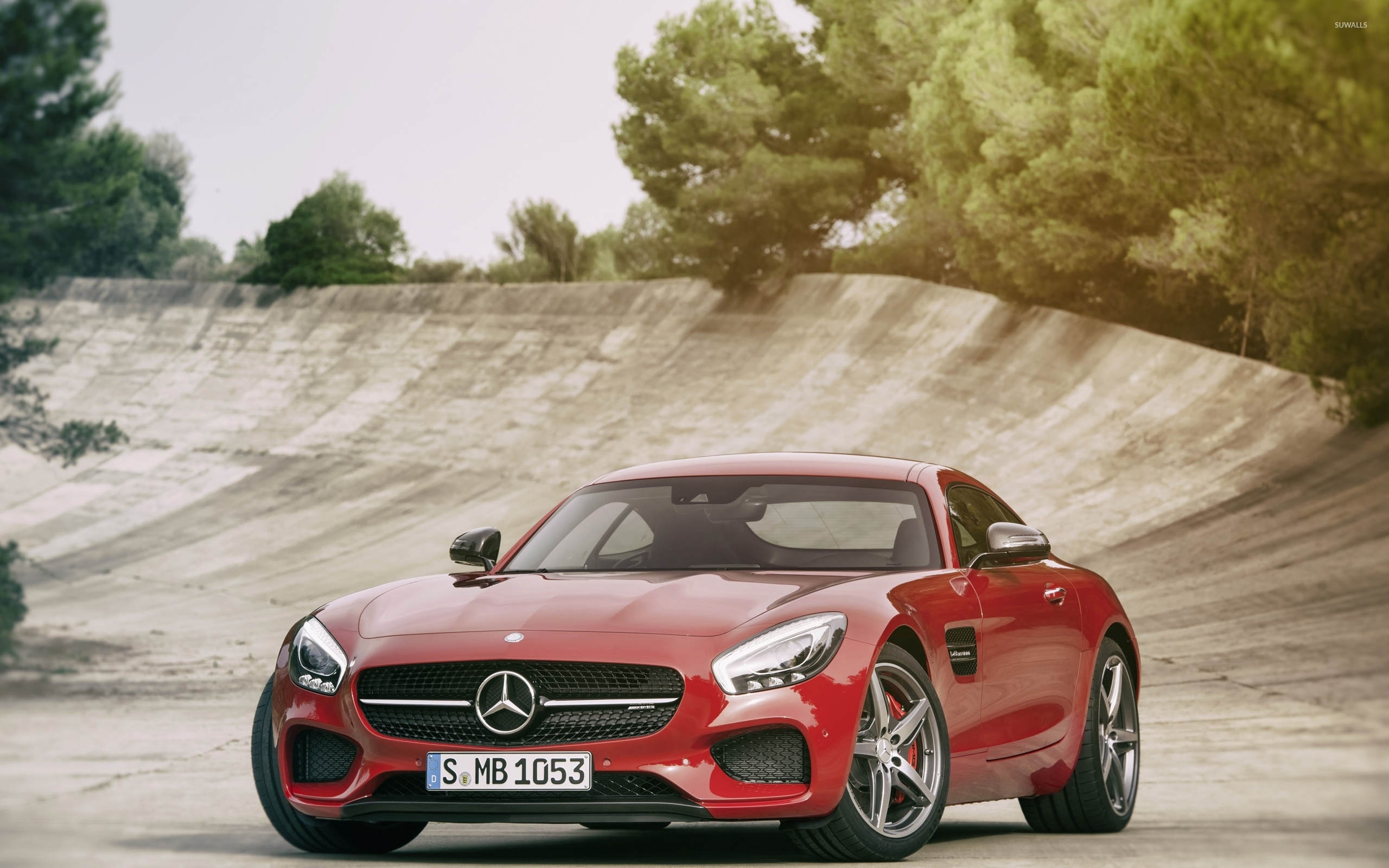 Red Mercedes Wallpapers - Wallpaper Cave