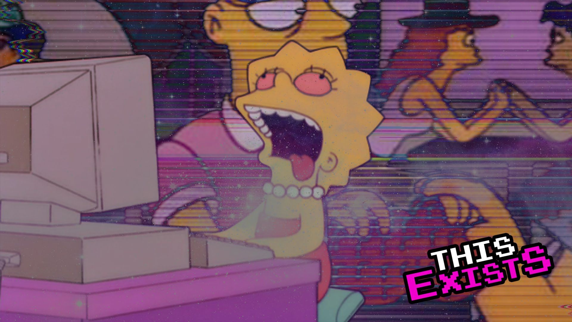 Simpsonwave Wallpapers - Wallpaper Cave