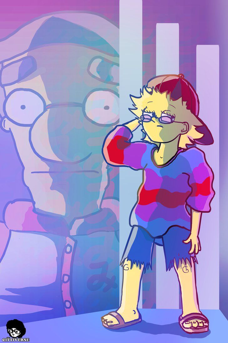Simpsonwave Wallpapers - Wallpaper Cave