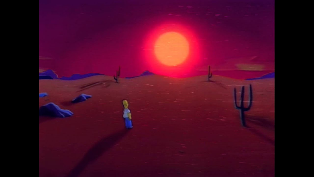 Simpsonwave Wallpapers - Wallpaper Cave