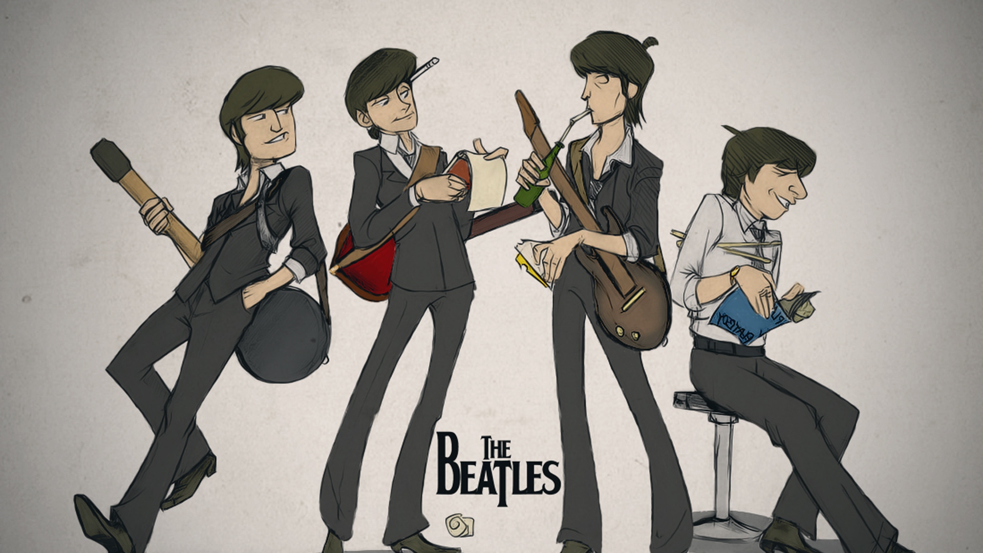 The Beatles Desktop Wallpapers - Wallpaper Cave