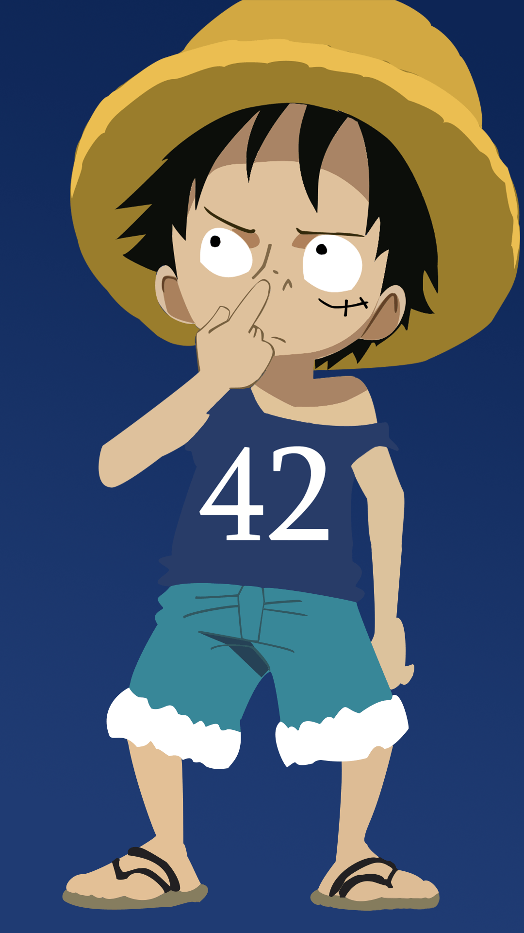 Luffy Face Wallpapers - Wallpaper Cave
