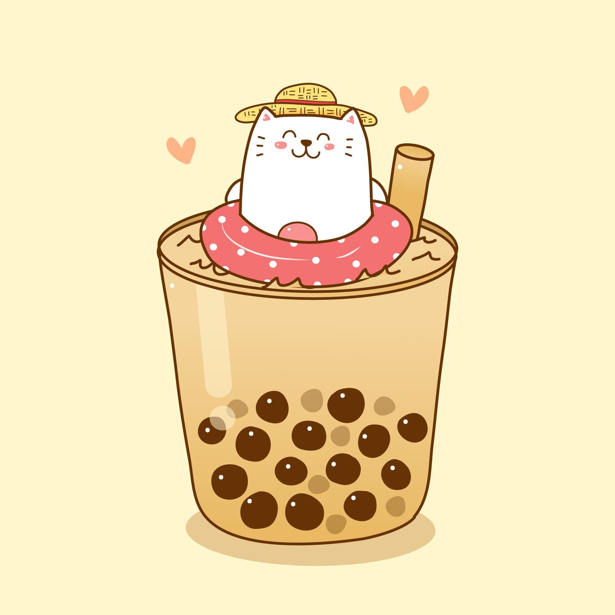 Boba Kitten Wallpapers - Wallpaper Cave