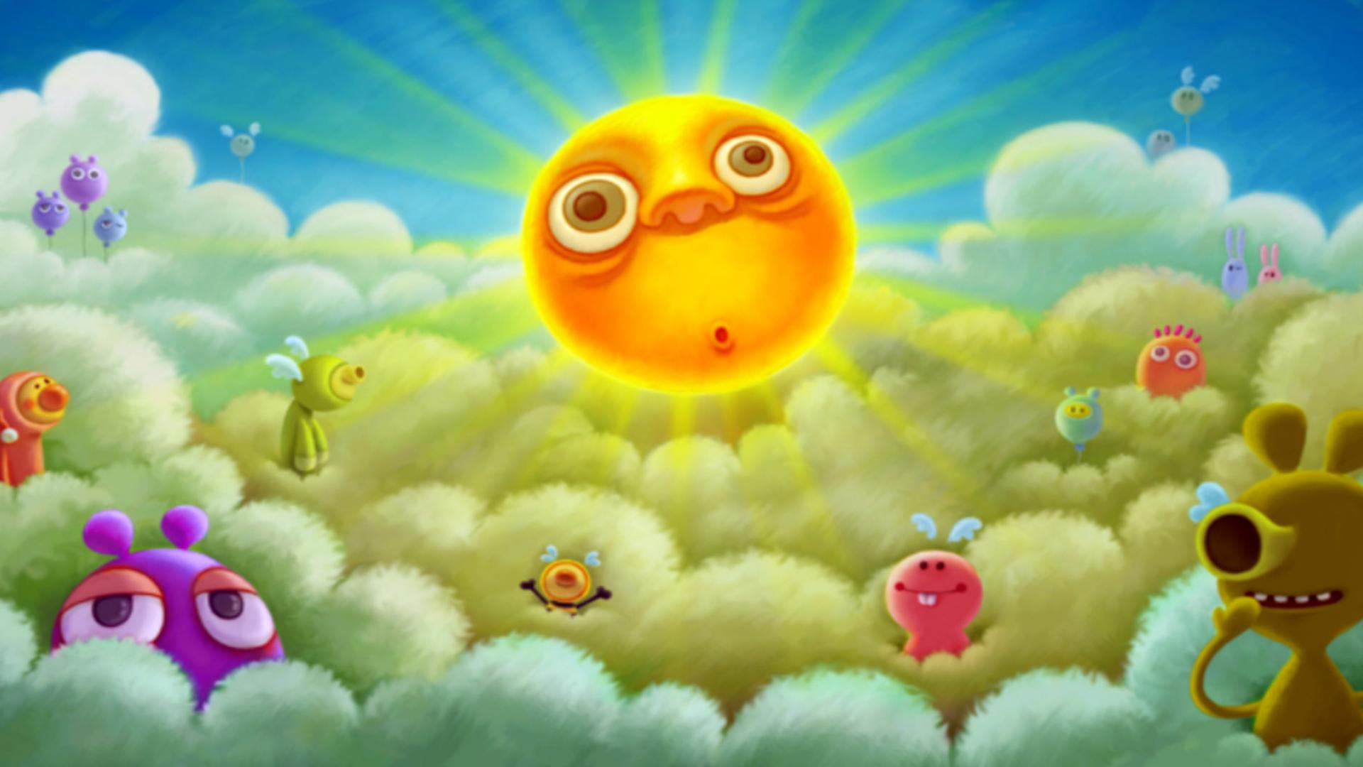 Sunshine Cartoon Wallpapers - Wallpaper Cave