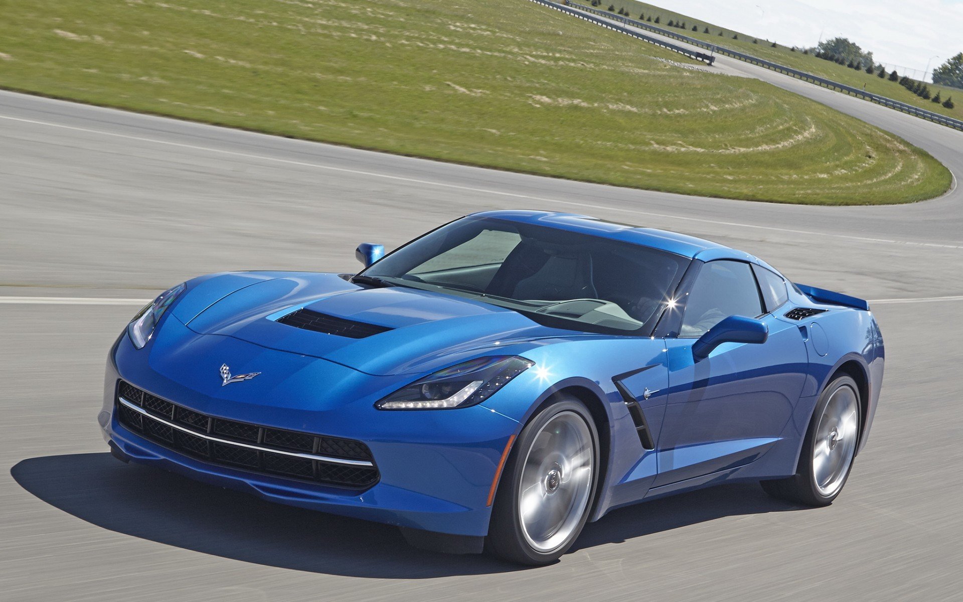 Blue Corvette Wallpapers - Wallpaper Cave