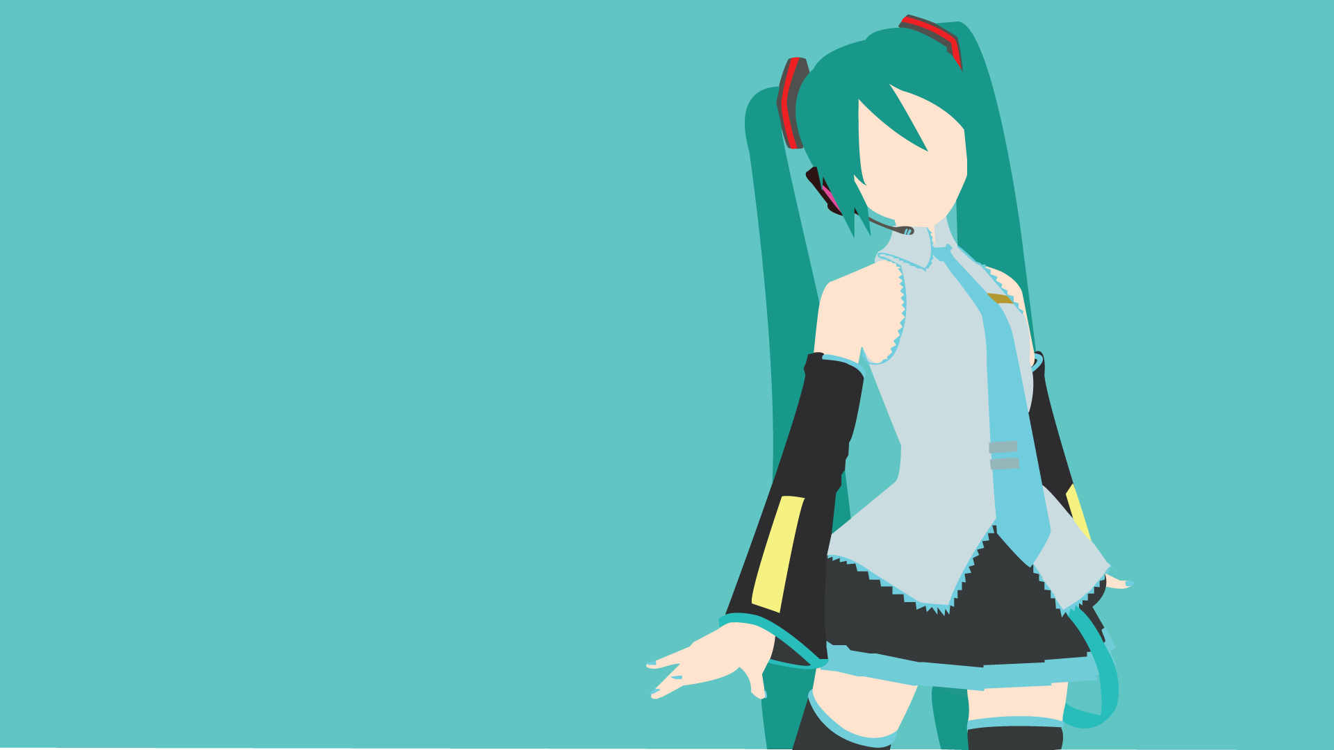 Miku Aesthetic PC Wallpapers - Wallpaper Cave
