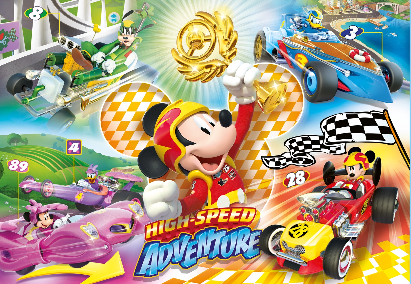 Mickey And The Roadster Racers Wallpapers - Wallpaper Cave