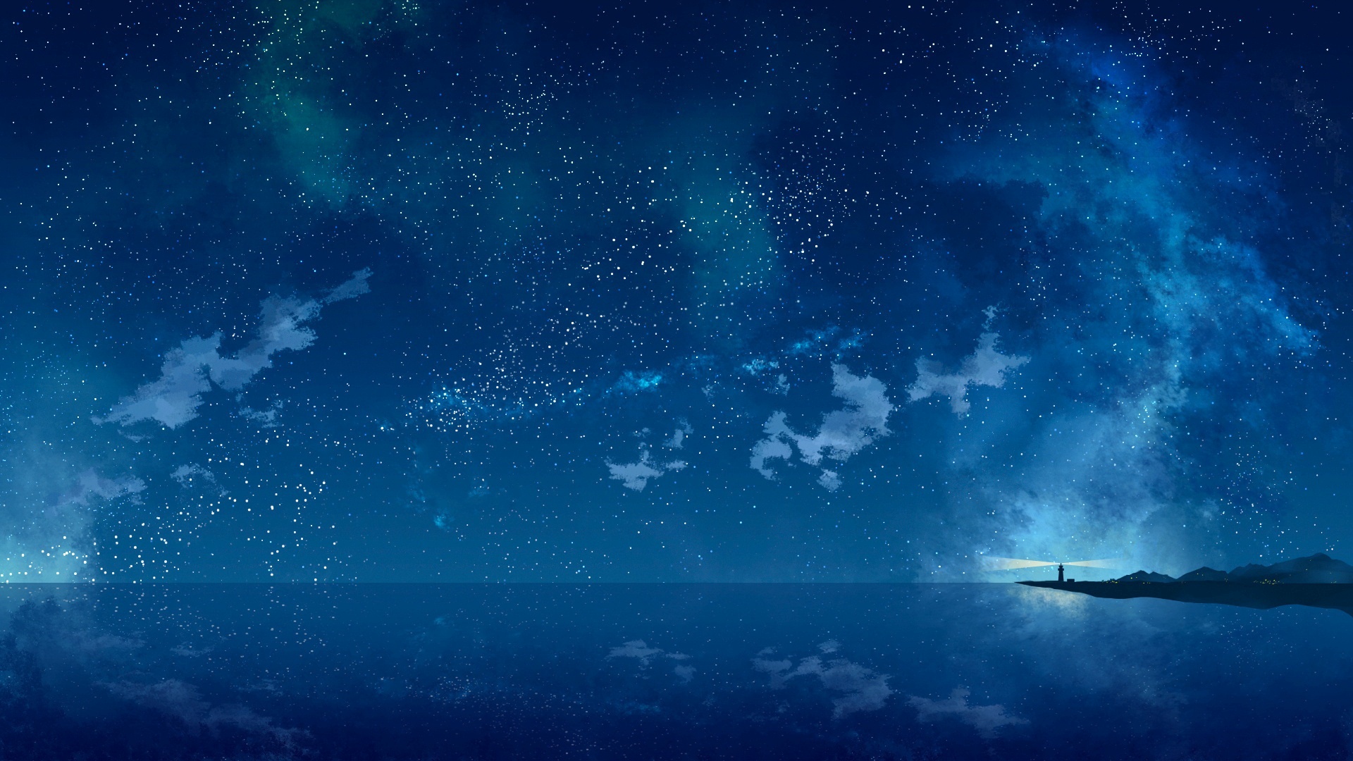 Sea At Night Wallpapers - Wallpaper Cave