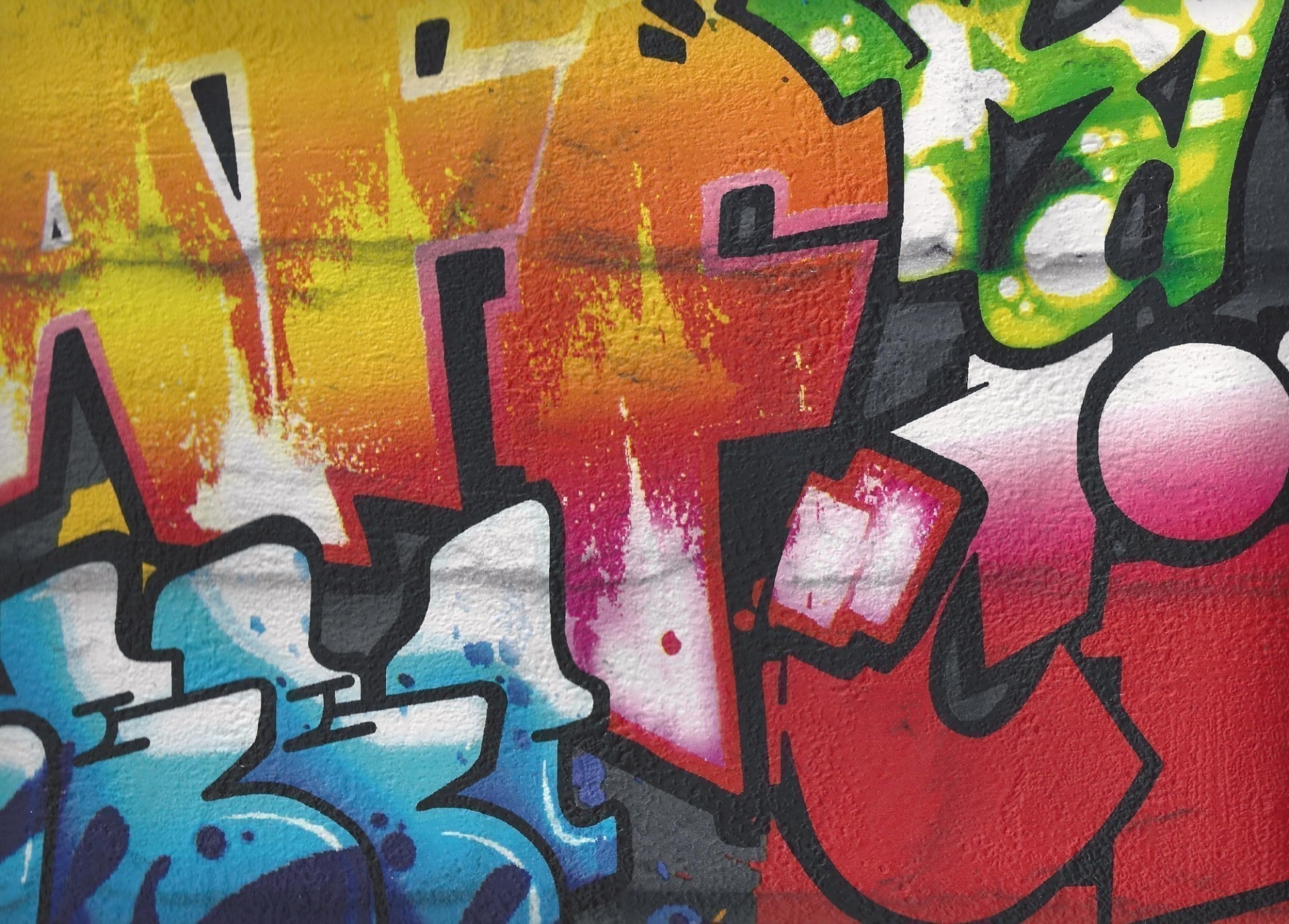 Neon Graffiti Wallpapers - Wallpaper Cave