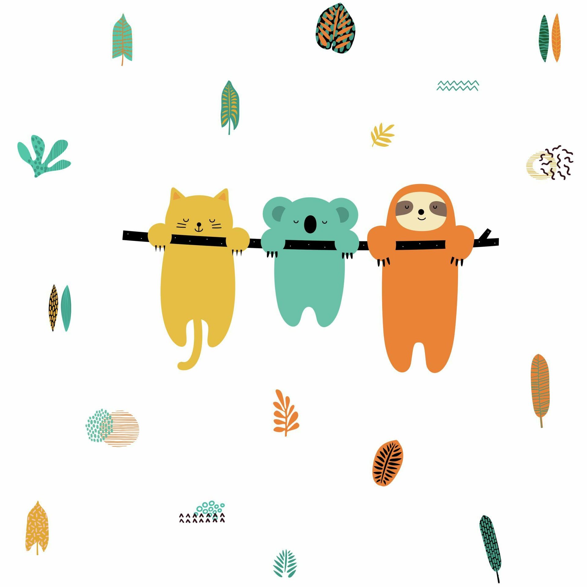 Sloth And Koala Wallpapers - Wallpaper Cave