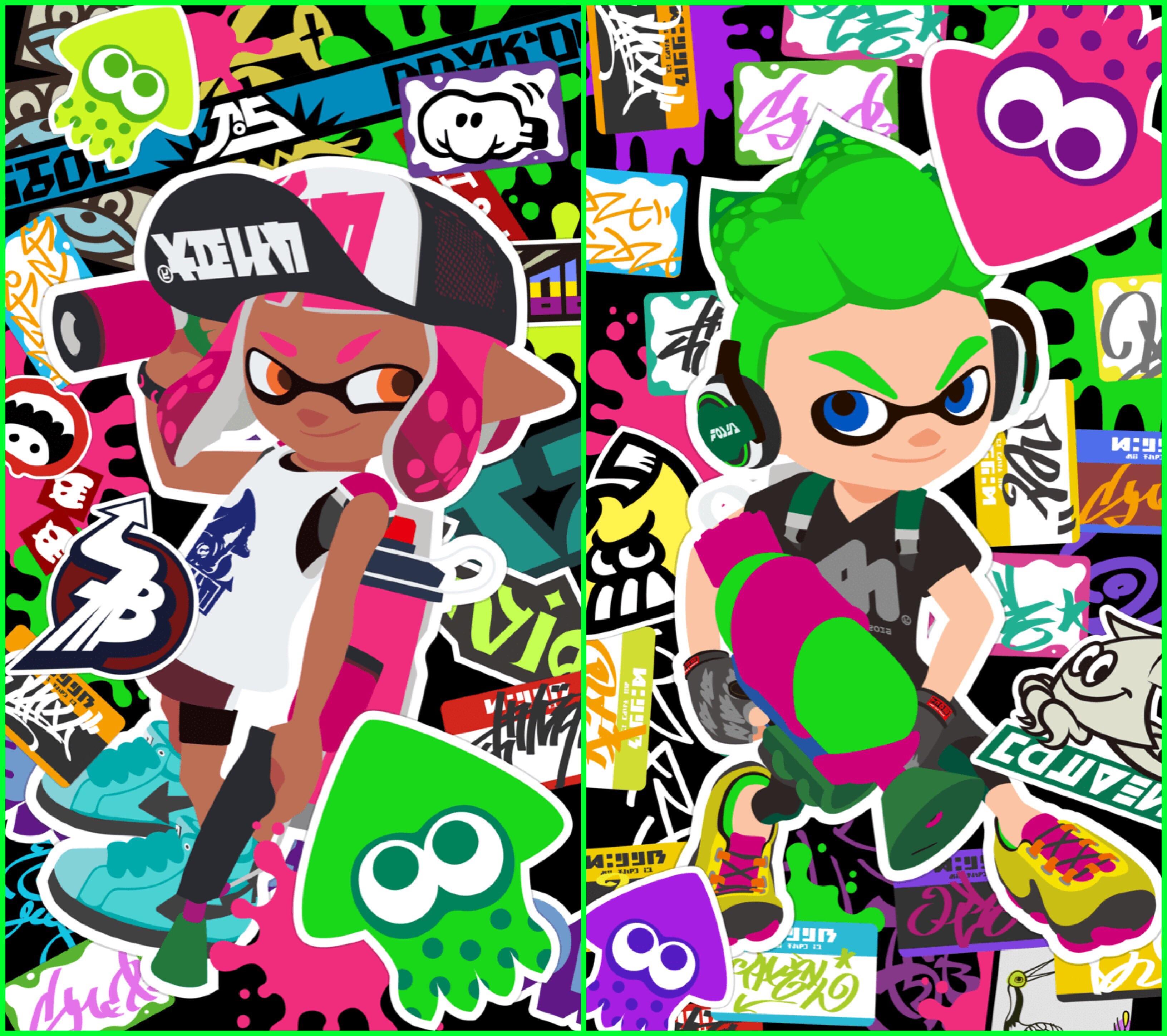 Splatoon Inklings Wallpapers - Wallpaper Cave