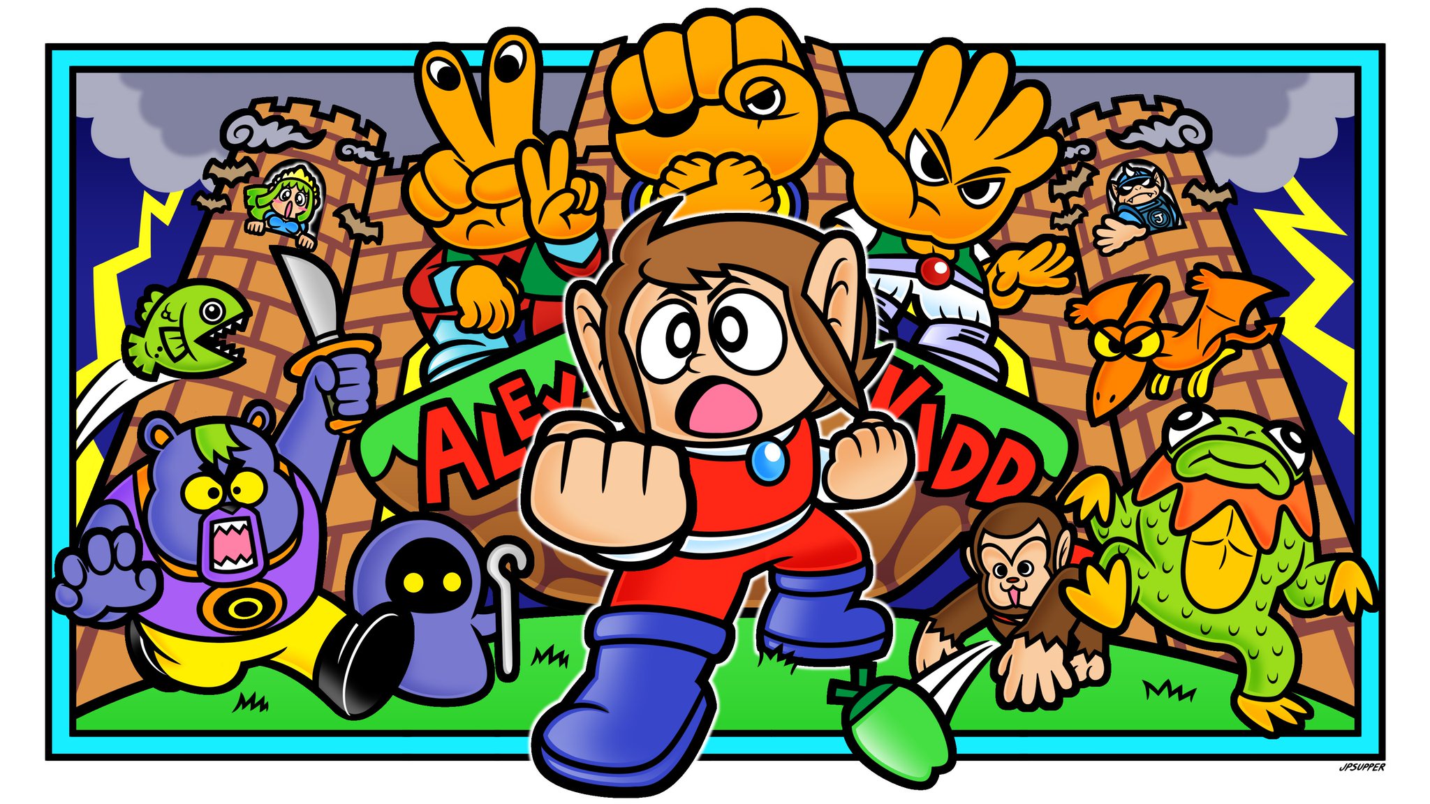 Alex Kidd Wallpapers - Wallpaper Cave