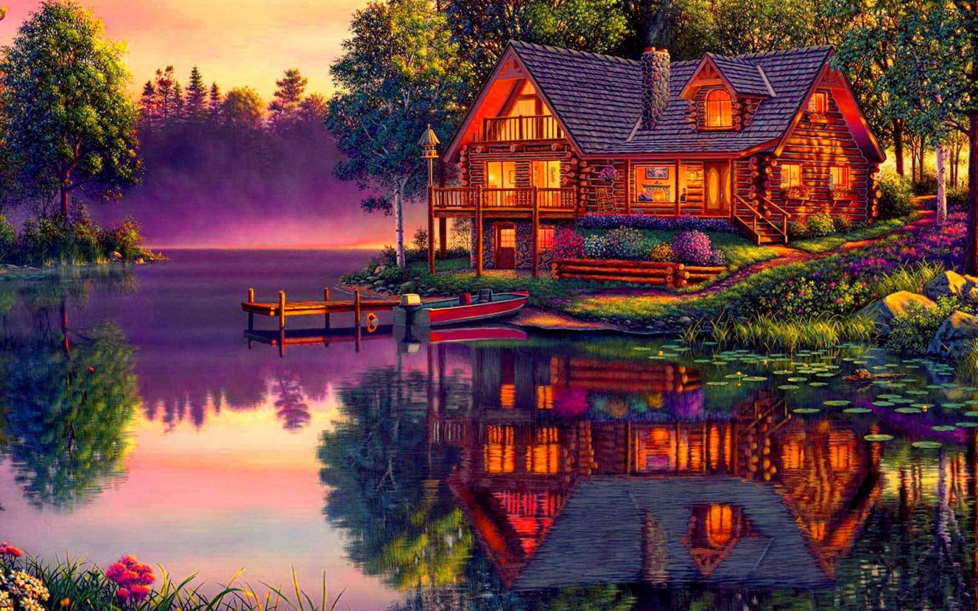 Cabin Desktop Wallpapers - Wallpaper Cave