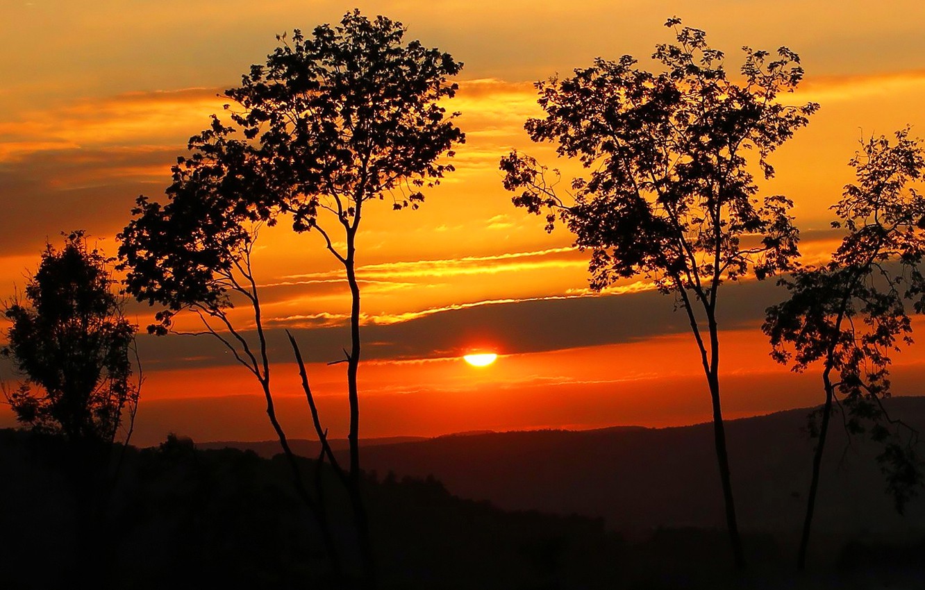 Hills Sunset Wallpapers - Wallpaper Cave