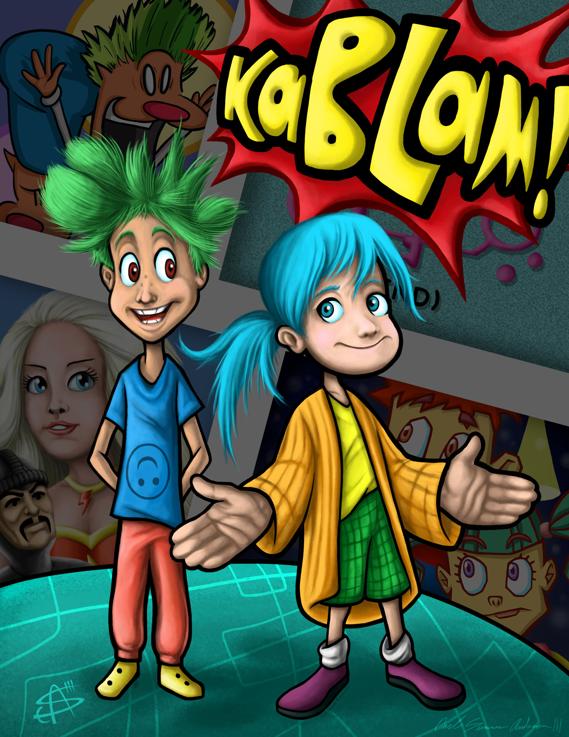 KaBlam! Wallpapers - Wallpaper Cave