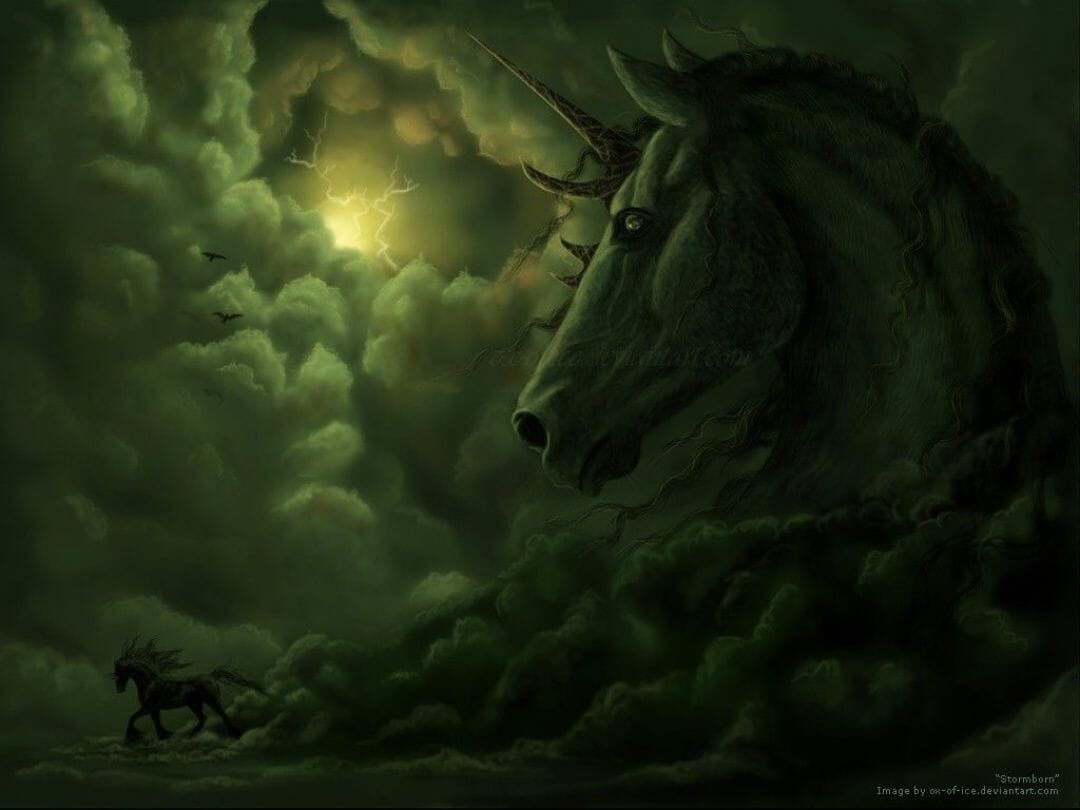 Scary Unicorn Wallpapers - Wallpaper Cave