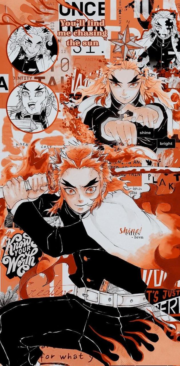 Rengoku Aesthetic Wallpapers - Wallpaper Cave