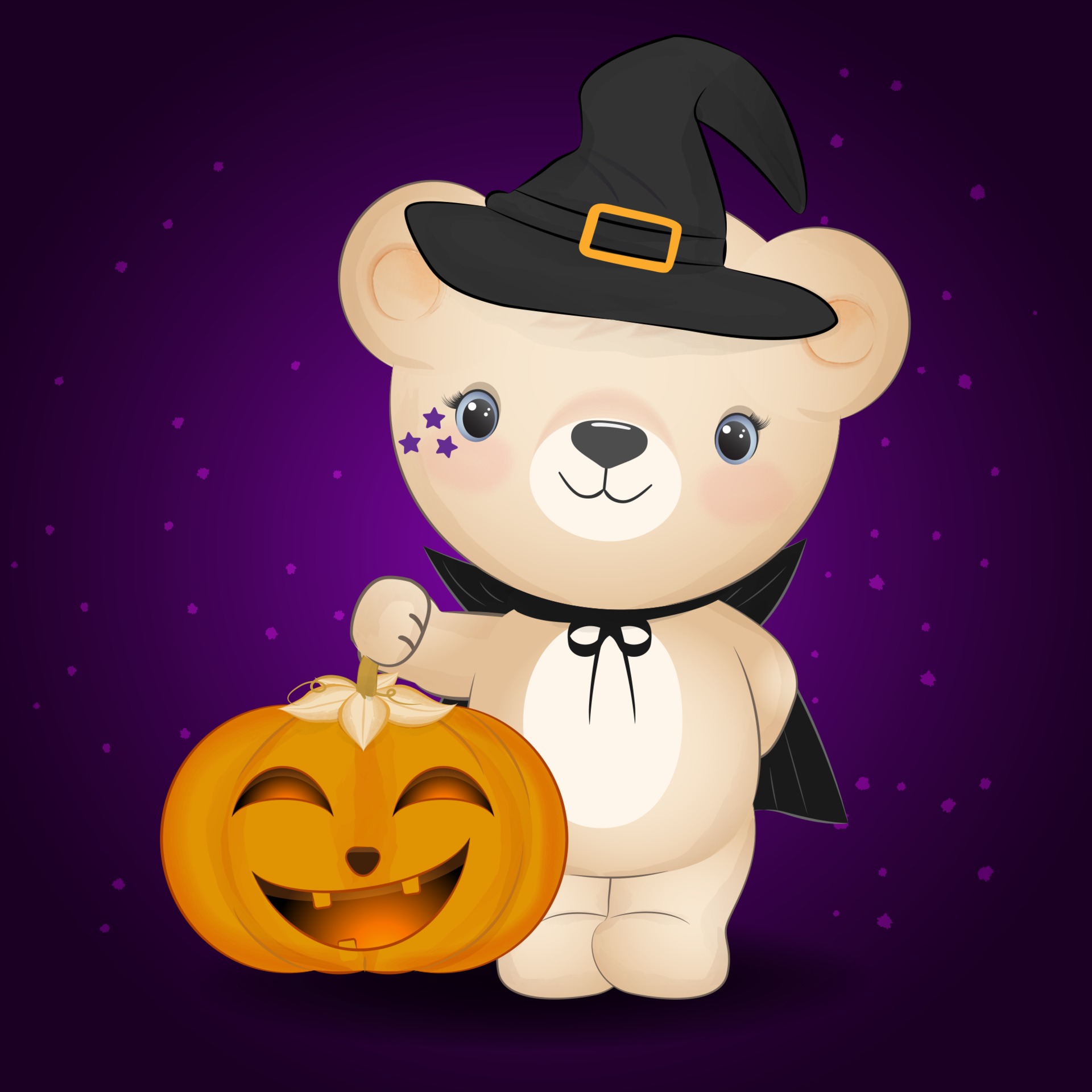 Cute Halloween Bears Wallpapers - Wallpaper Cave