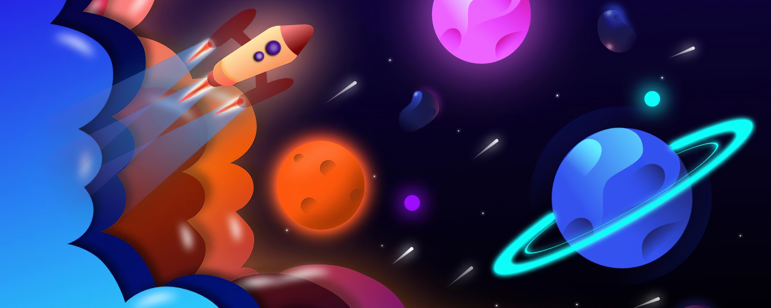 Cartoon Planet Wallpapers - Wallpaper Cave