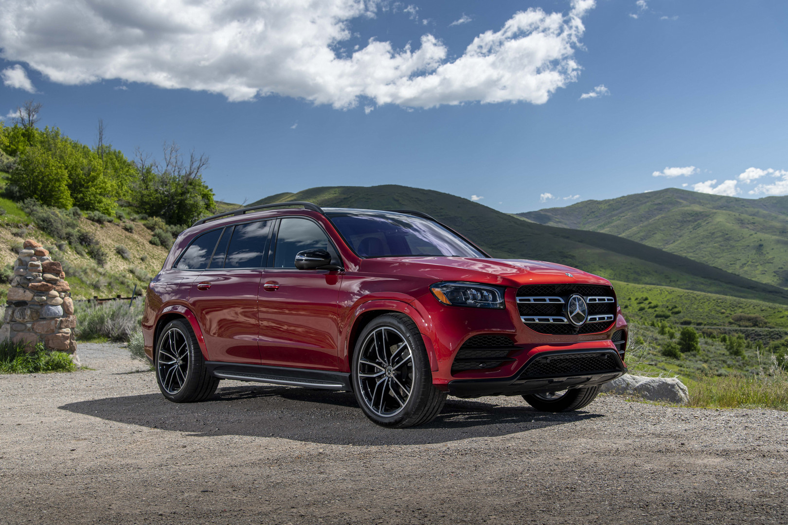 Mercedes GLS Red Wallpapers - Wallpaper Cave