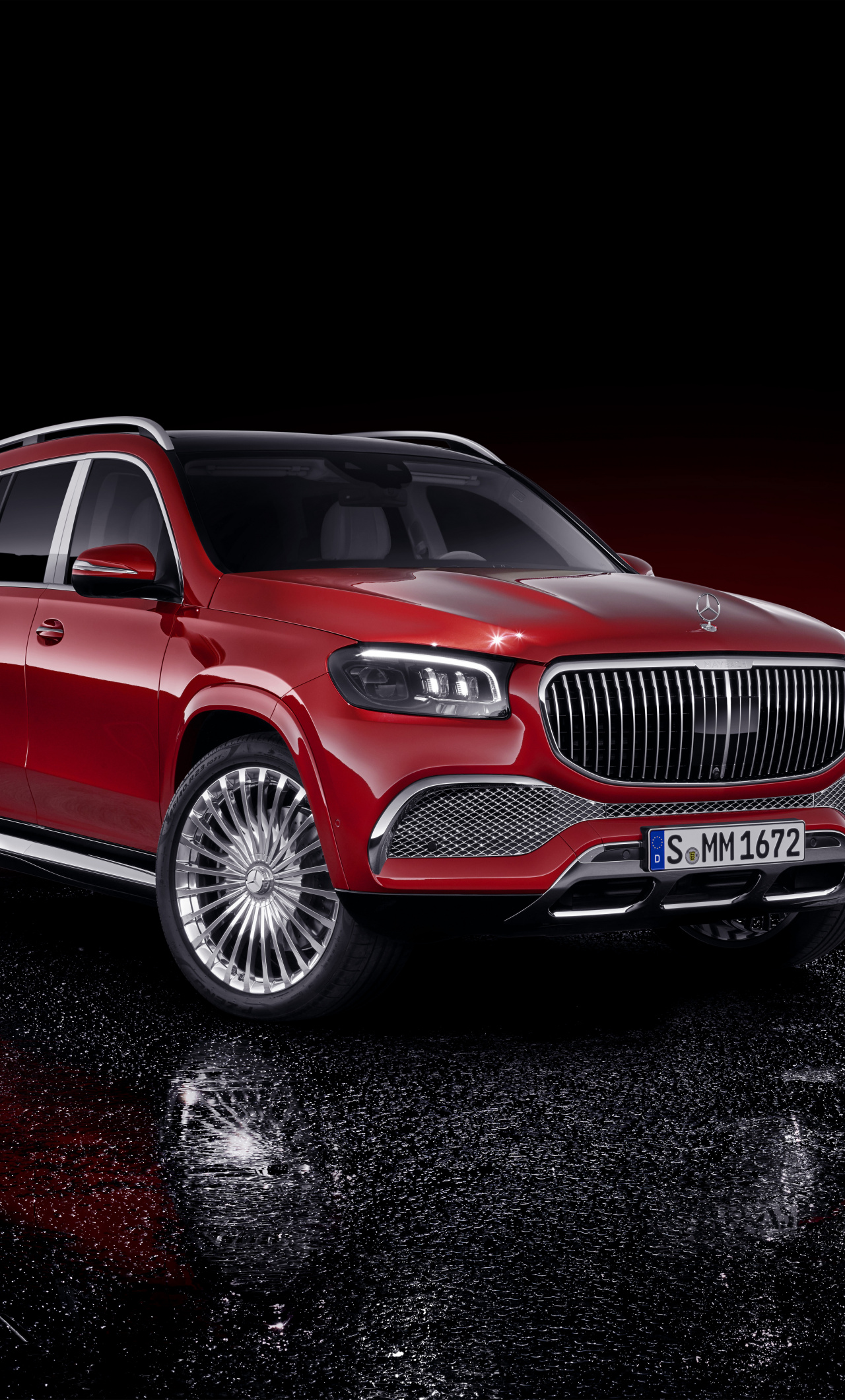 Mercedes GLS Red Wallpapers - Wallpaper Cave