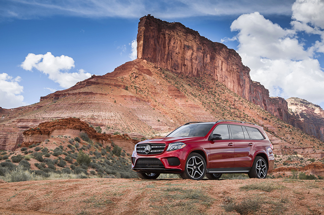 Mercedes GLS Red Wallpapers - Wallpaper Cave