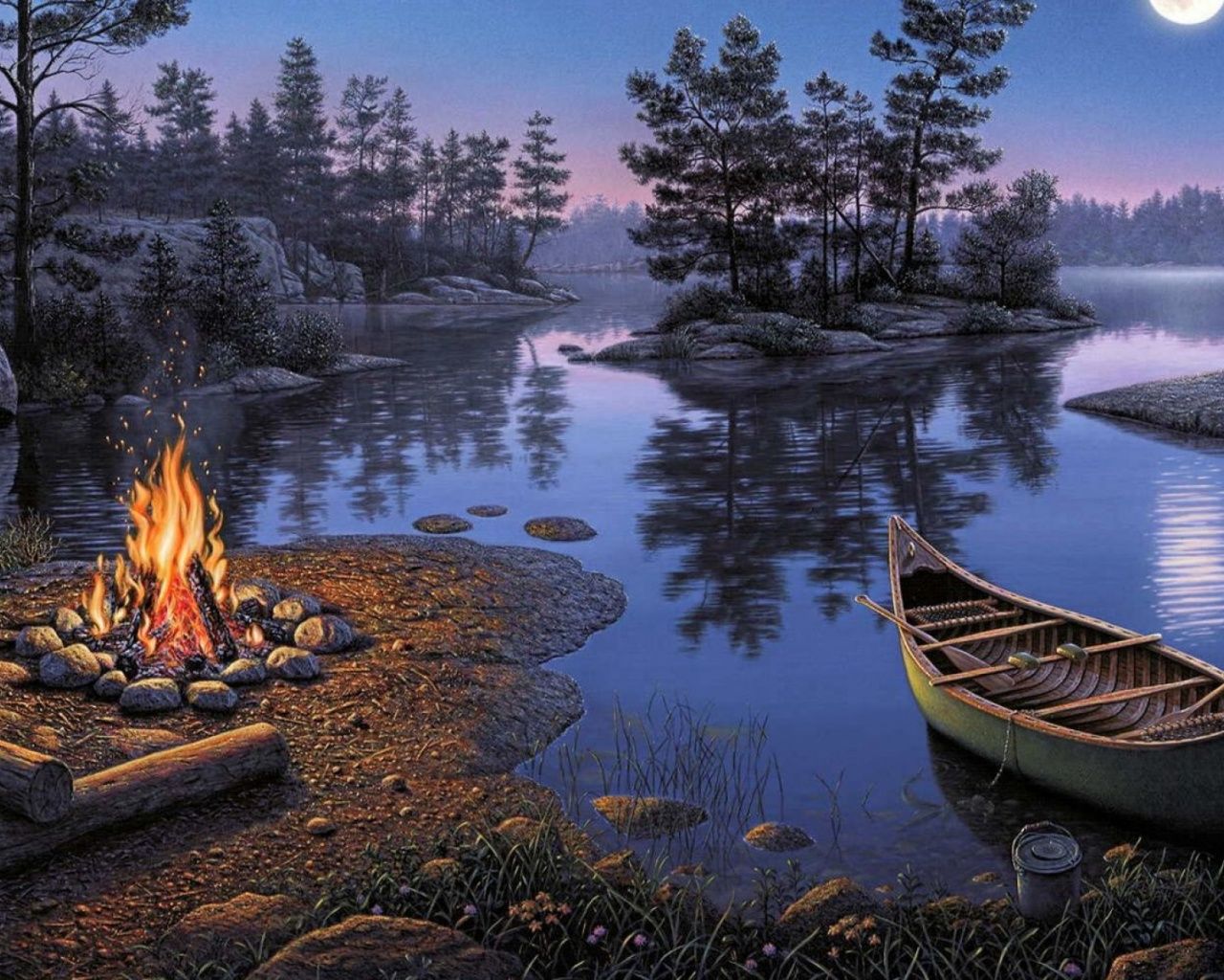 Camp Lake Wallpapers - Wallpaper Cave