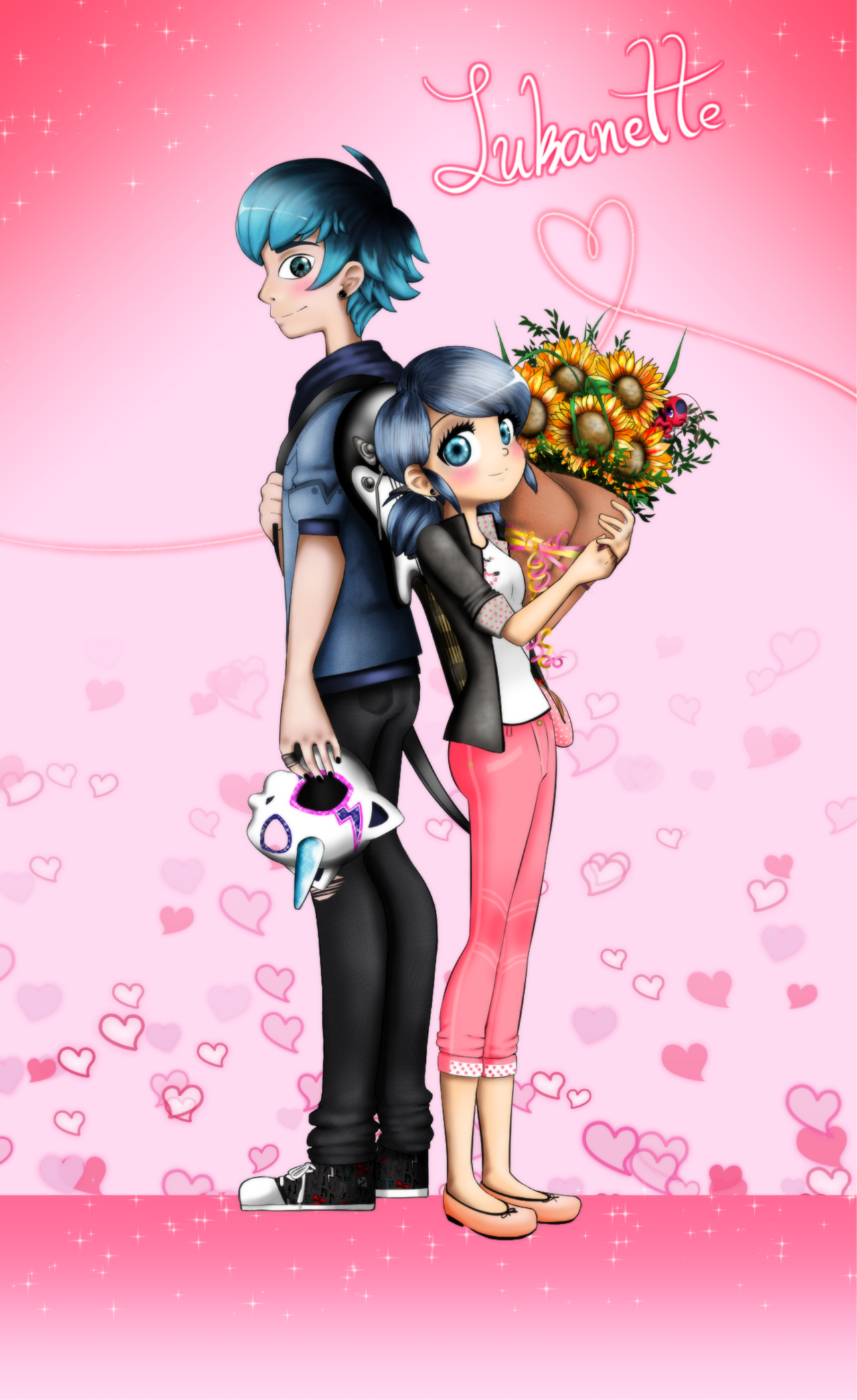 Miraculous Lukanette Wallpapers - Wallpaper Cave