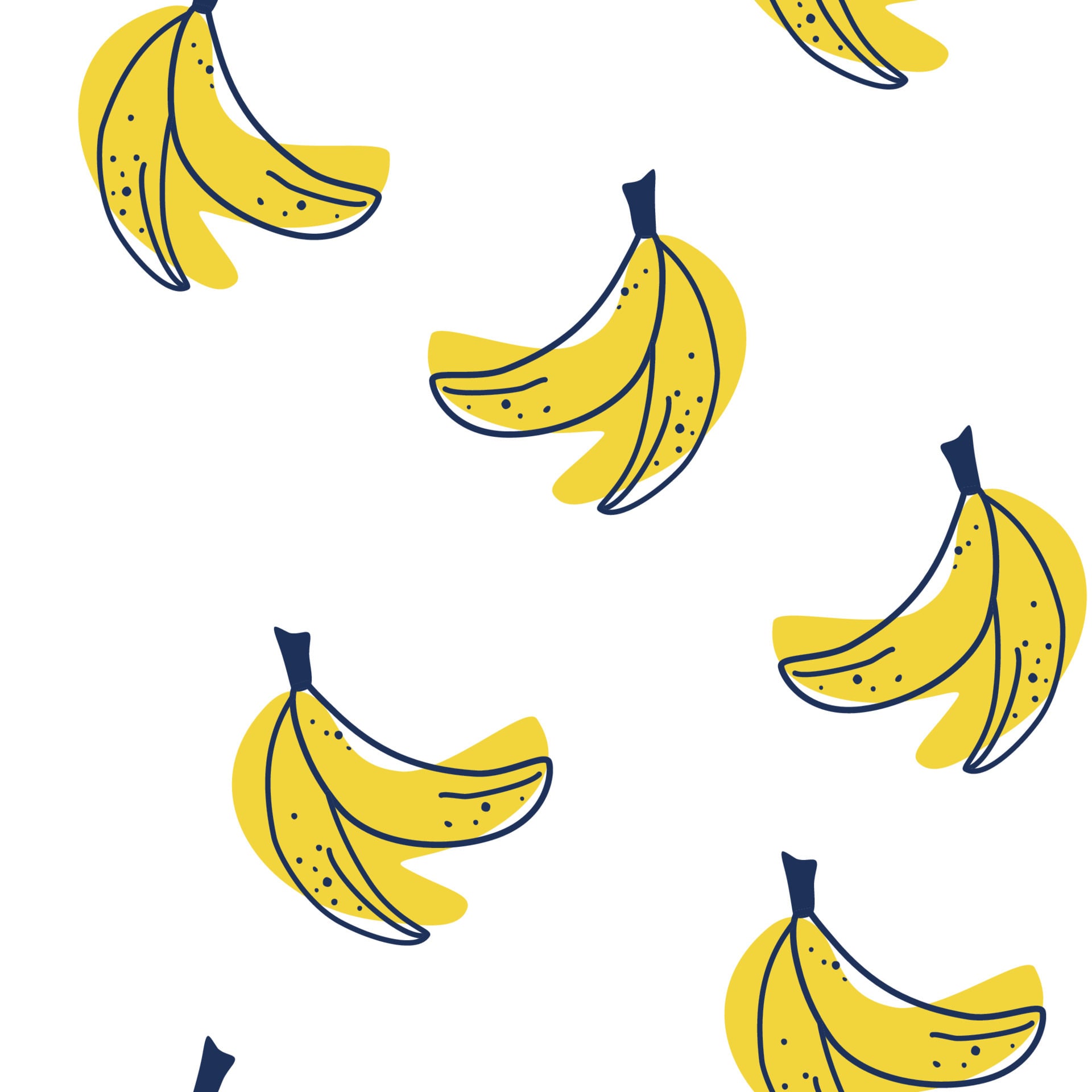 Banana Print Wallpapers - Wallpaper Cave