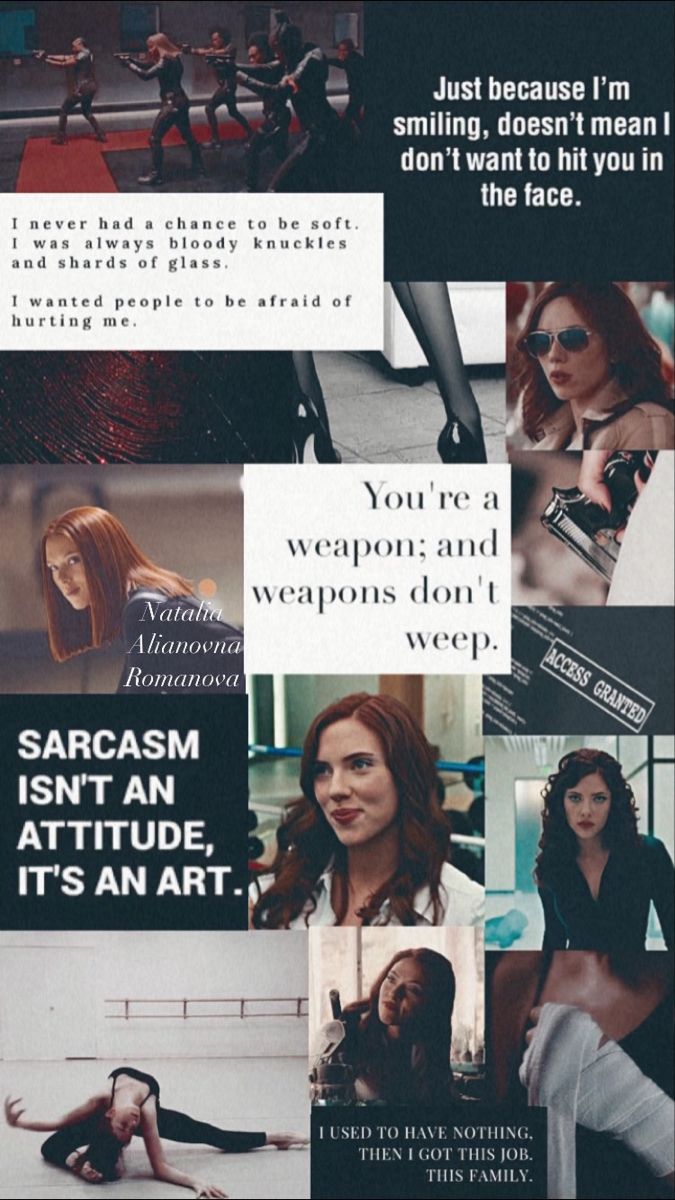 Natasha Romanoff Quotes Black Widow Quotes Wallpapers Wallpaper Cave