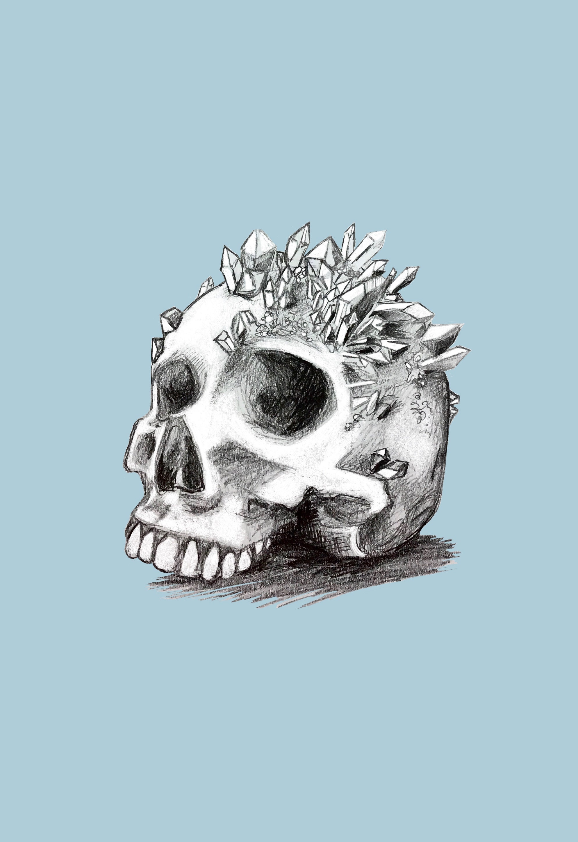 Glass Skull Wallpapers - Wallpaper Cave