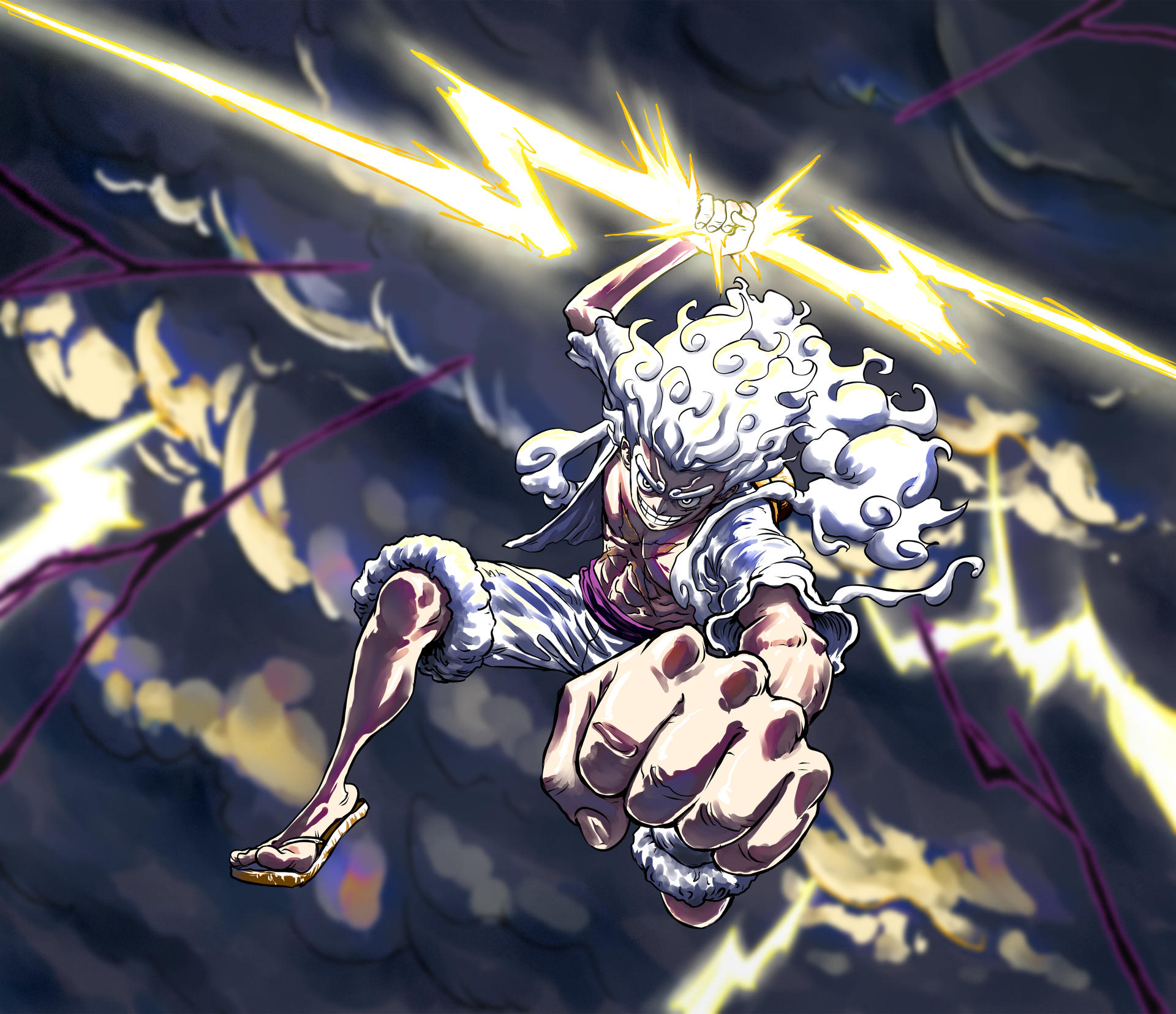 One Piece Gear Five Wallpapers Wallpaper Cave