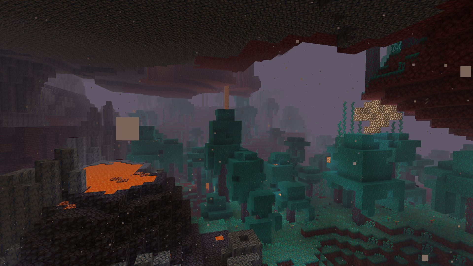 Minecraft Warped Forest Wallpapers - Wallpaper Cave