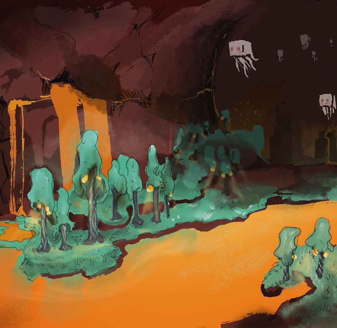 Minecraft Warped Forest Wallpapers - Wallpaper Cave