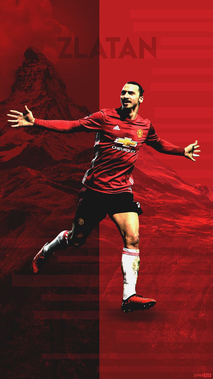 Zlatan Manchester United Wallpapers - Wallpaper Cave