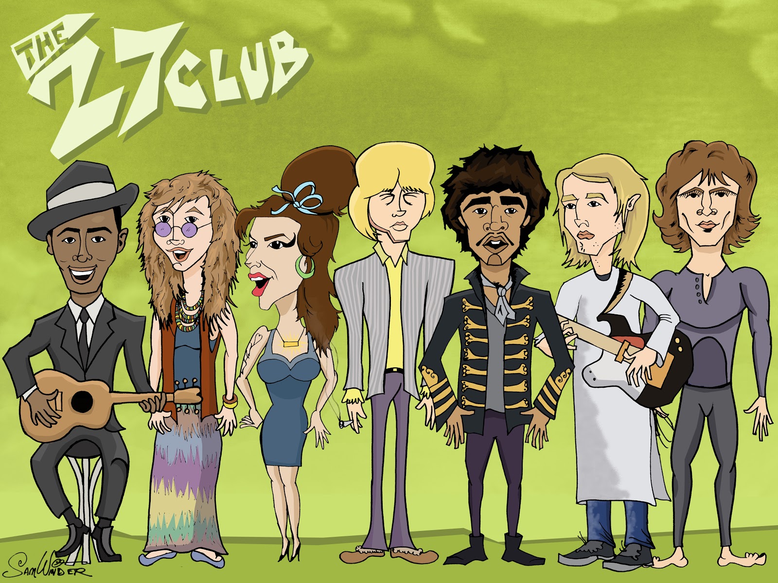 27 Club Wallpapers - Wallpaper Cave