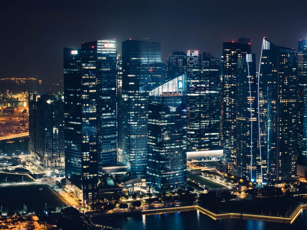 Desktop Night City Wallpapers - Wallpaper Cave