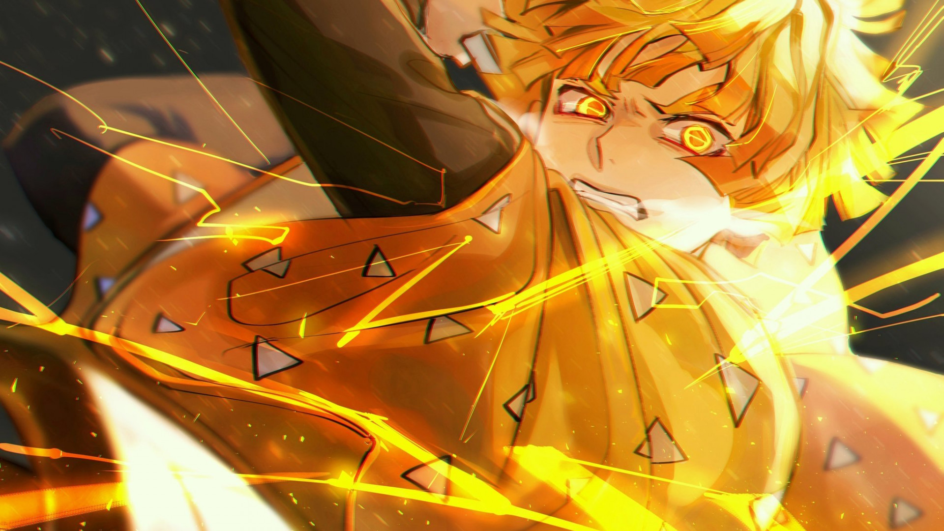 Anime Zenitsu PC Wallpapers - Wallpaper Cave