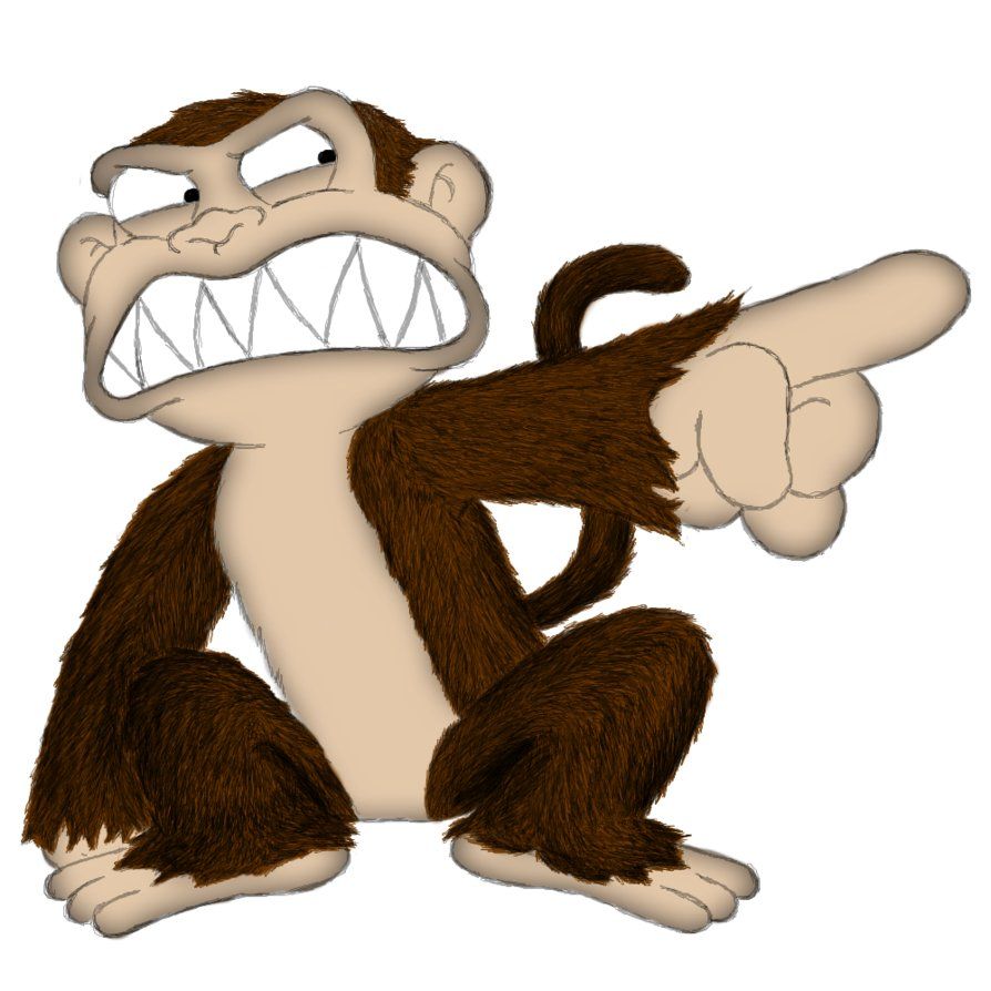 Angry Monkey Wallpapers - Wallpaper Cave