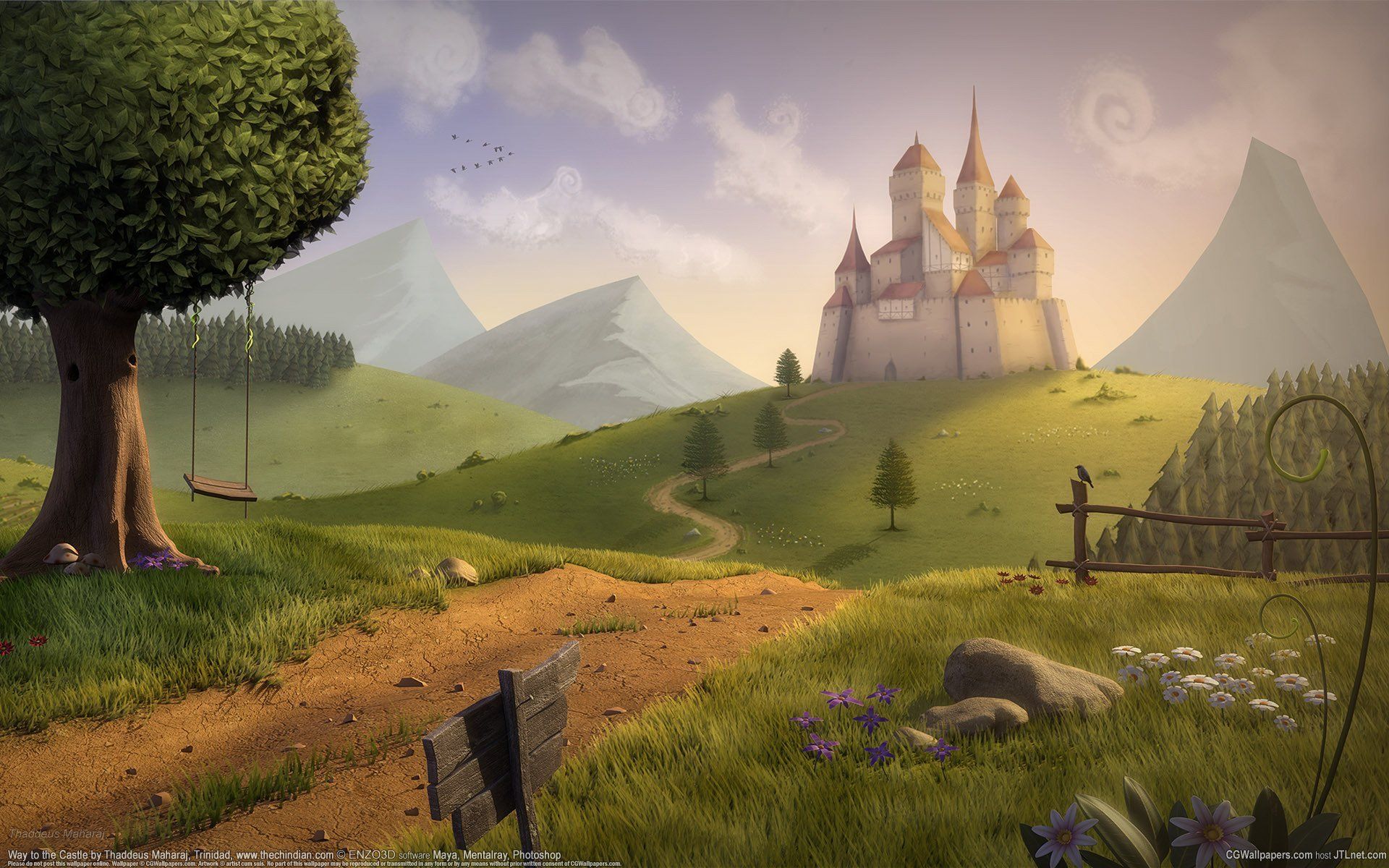 Castle Landscape Wallpapers - Wallpaper Cave