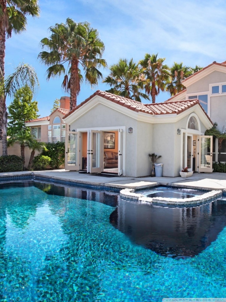 Pool House Wallpapers - Wallpaper Cave