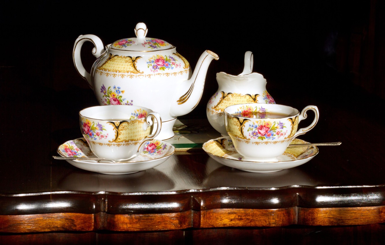 Tea Set Wallpapers - Wallpaper Cave