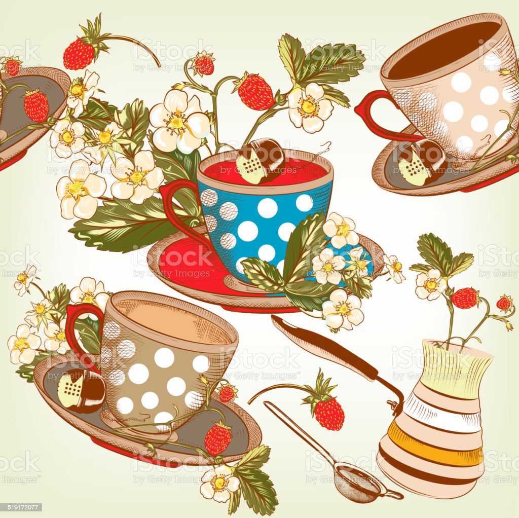 Tea Set Wallpapers - Wallpaper Cave