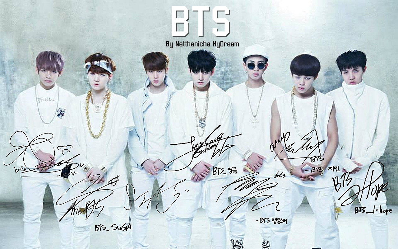 BTS Autograph Wallpapers - Wallpaper Cave
