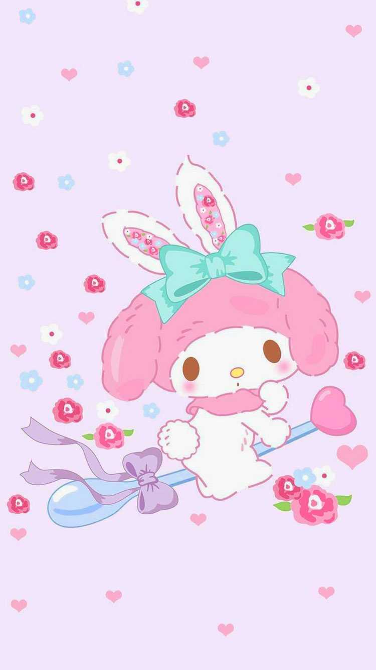 Onegai My Melody Wallpapers Wallpaper Cave Hot Sex Picture